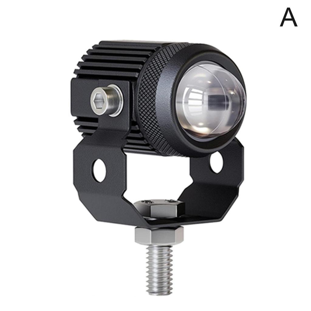 Buy Motorcycle LED Headlights 30W White and Amber 1.3" Spotlight LED ...