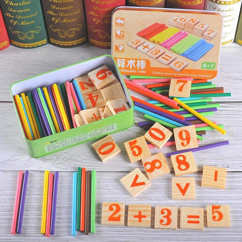 Buy Learining and Education Math Toys Sticks Children Math Teaching ...