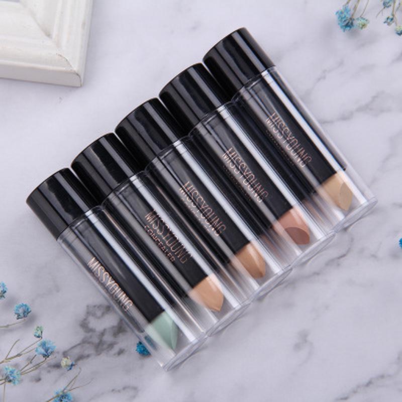 Cheap 5Color concealer paste repair rod stereo light cream high light ...