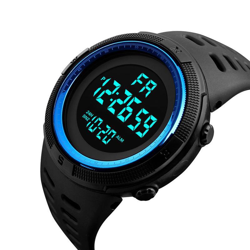 Buy Men Wristwatch 50m Waterproof Digital Sport Watch Count Down Week ...