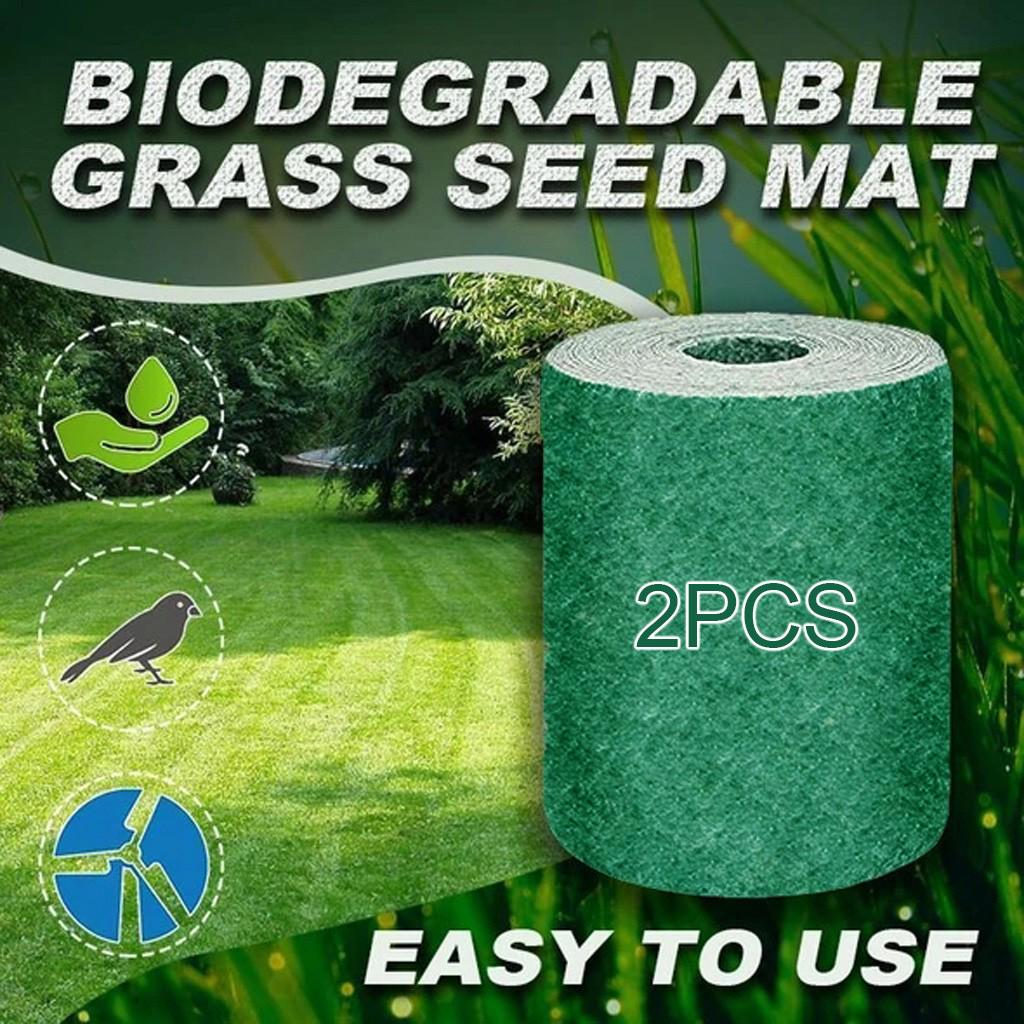 Buy [KOKI] 20 300cm Grass Seed Mat Fertilizer Garden Picnic Gardening ...
