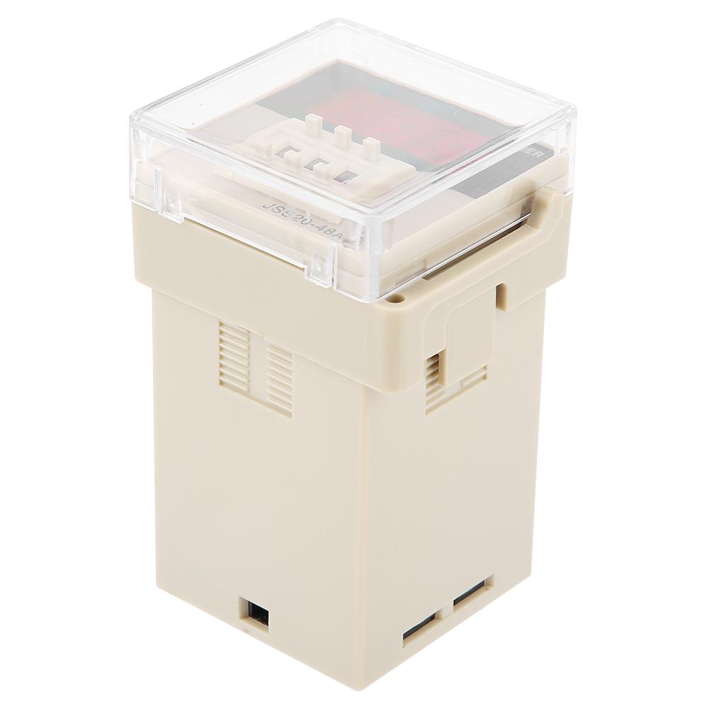 Cheap JSS20-48AMS Power On Delay Timer Relay Digital Display 1-999S AC ...