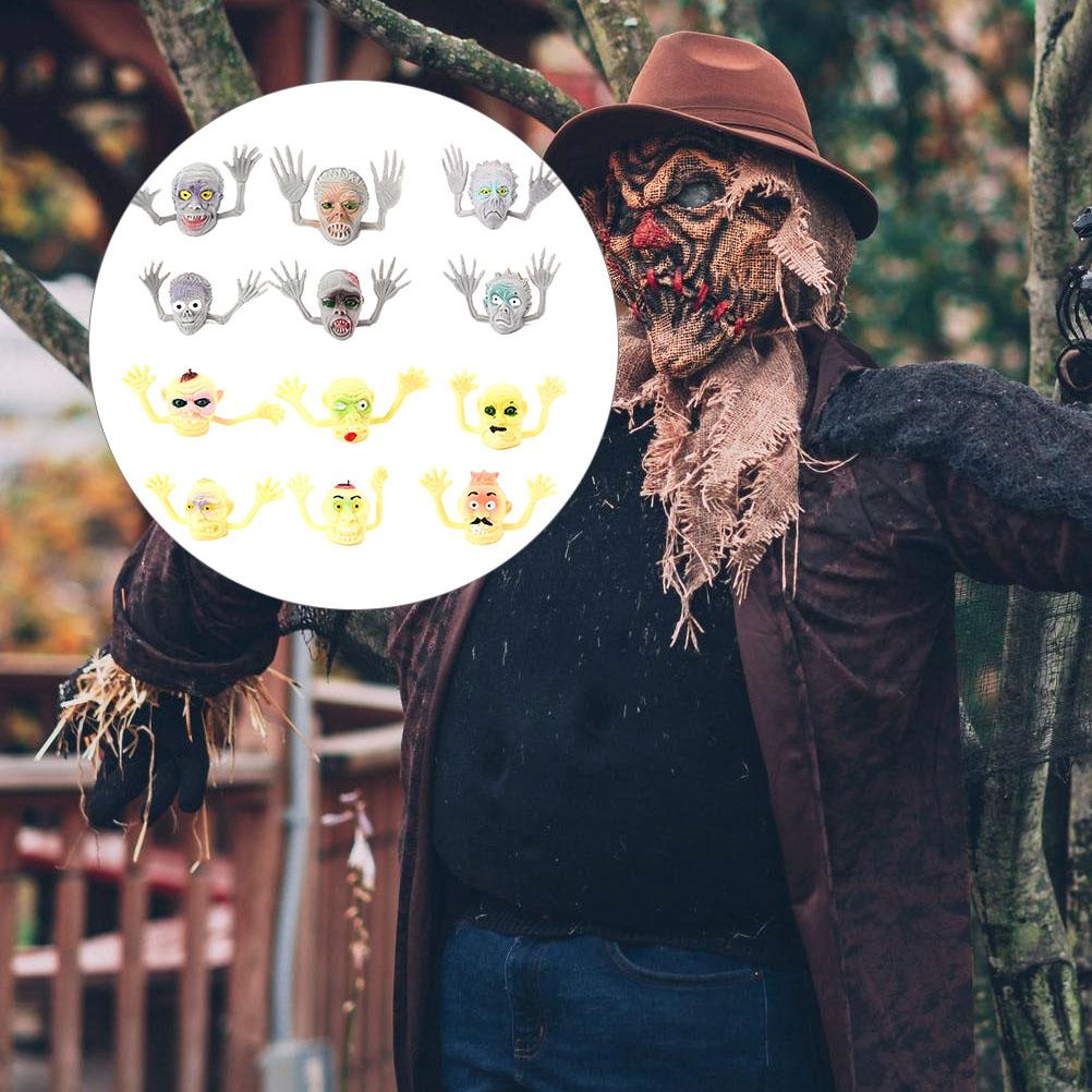 12pcs Zombie Finger Props Simulation Scary Creative Finger Toy Finger ...