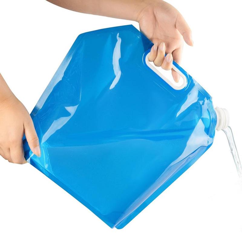 Buy High Capacity Outdoor Water Bag 5/10L Folding Water Bag Canister ...