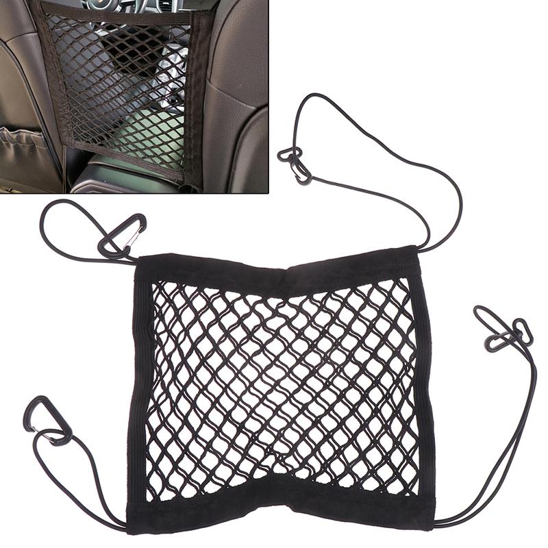 Kjøp 1Pcs Car Seat Double Storage Net Pocket Storage Bag | Joom