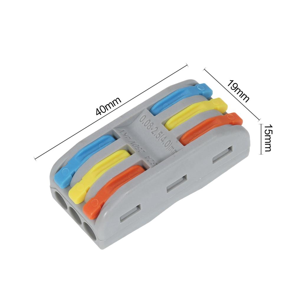 Cheap 10pcs Wire Connectors Compact Splicing Connectors Cable Connector ...