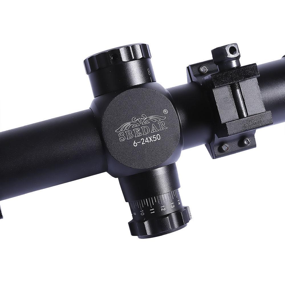 Buy SBEDAR Mark 4 M1 6 - 24X 50mm Optical Sight Riflescope Illuminated ...