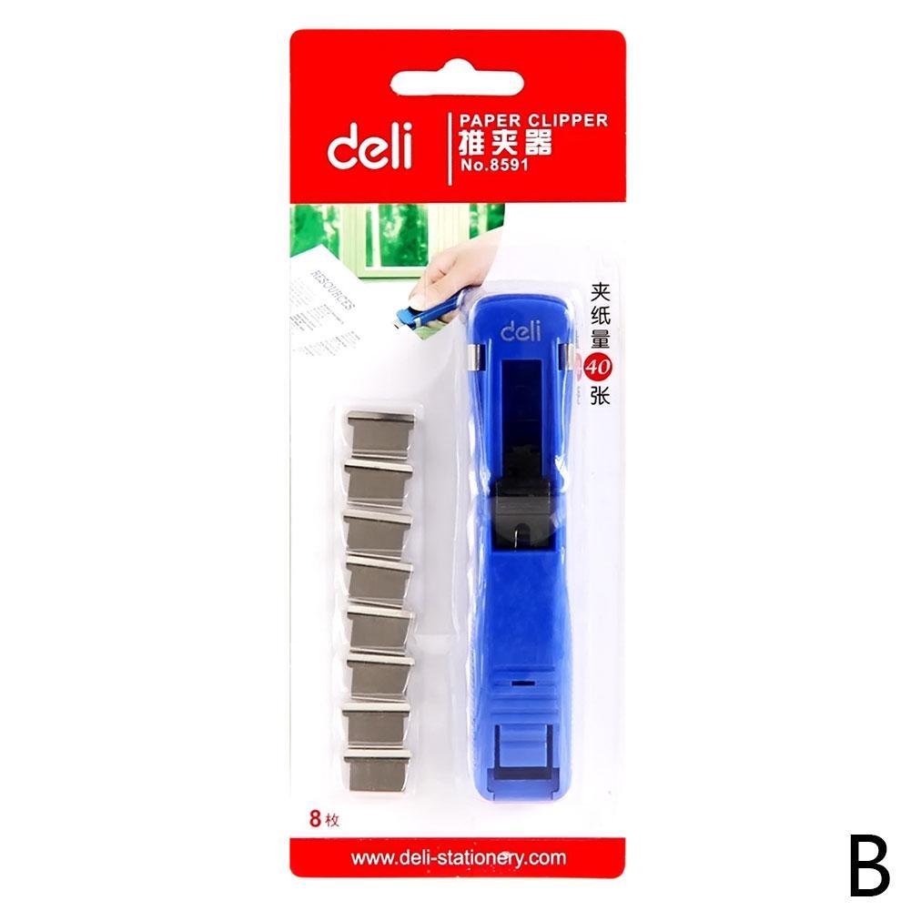Kjøp Metal Paper Cliper Clip Refills Large Capacity Folder Stapler ...