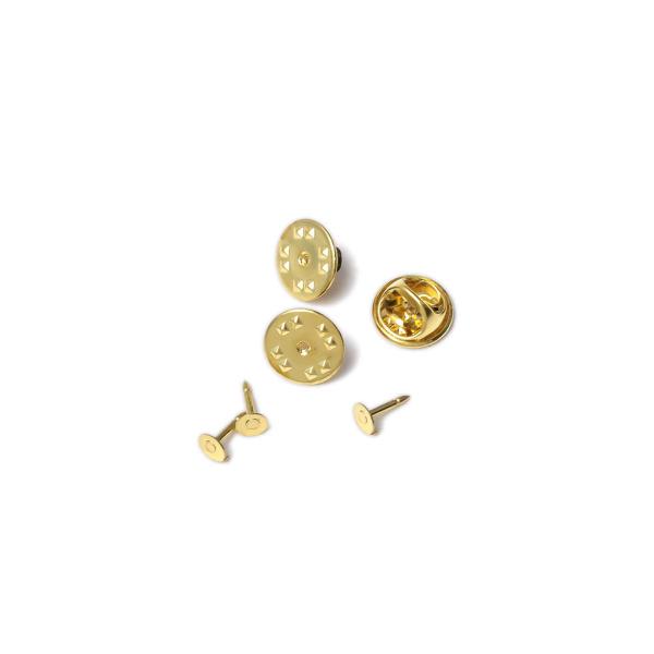 Buy 100 Sets Butterfly Pin Backs DIY Copper Tie Backs Lapel Holders ...