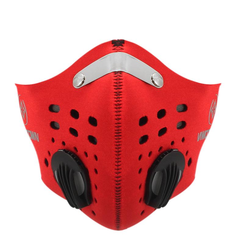 Buy Washable Cycling Face Mask With Filters PM 2.5 Anti-Pollution ...