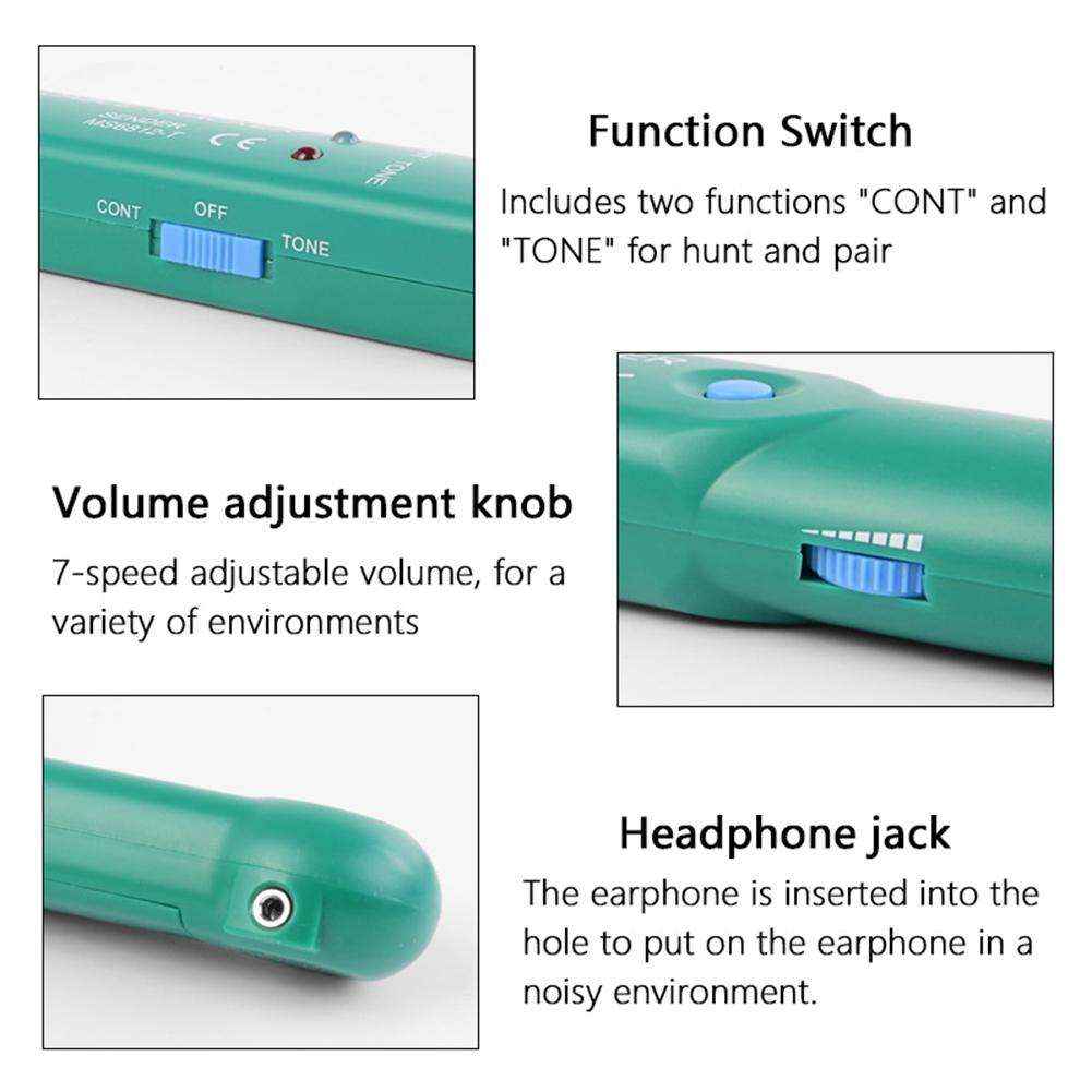 Buy LAN Network Cable Tracker Tester Telephone Wire Tracer Detector ...