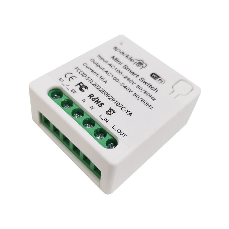Buy 16A Dual Control Switch Modifier Mini Smart Wifi DIY Switch ...