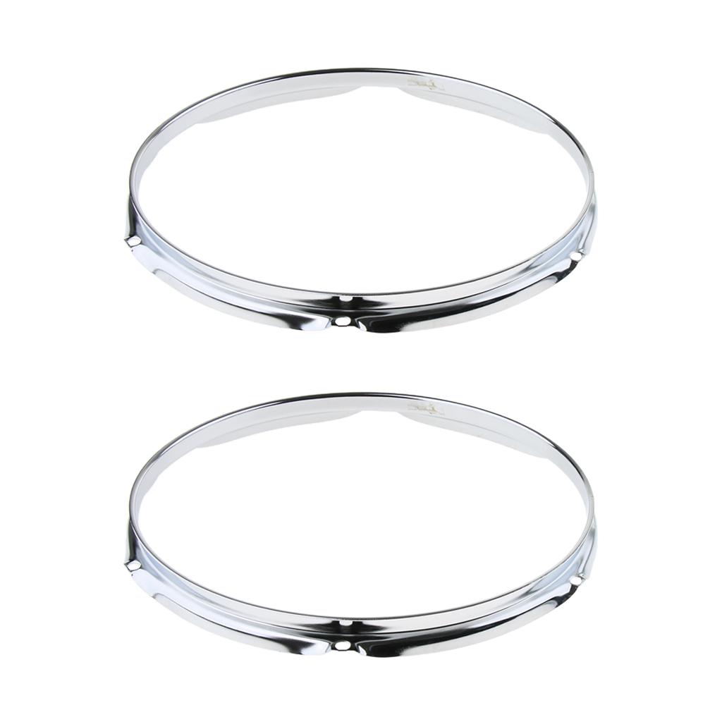 Buy 1 Pair Snare Drum Hoop Ring Rim for Percussion Instrument 10 Inch 6 ...