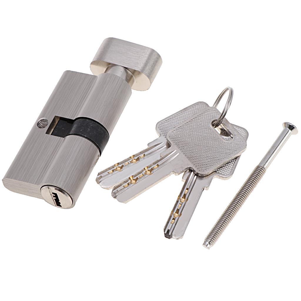 Buy European Single Profile Opening Brass Cylinder Lock with 3 Brass ...
