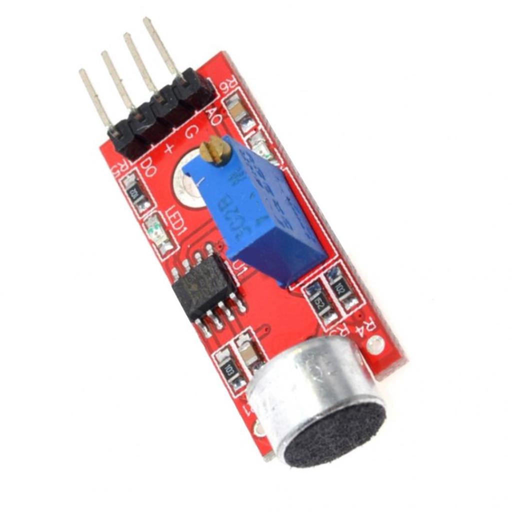 Buy 3mm Microphone AVR PIC Voice Sound Detection Sensor Module KY-037 ...