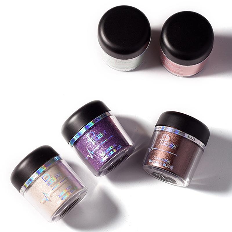 Buy Glitter Eyeshadow Powder Pigments Eye Shadow Easy To Wear ...