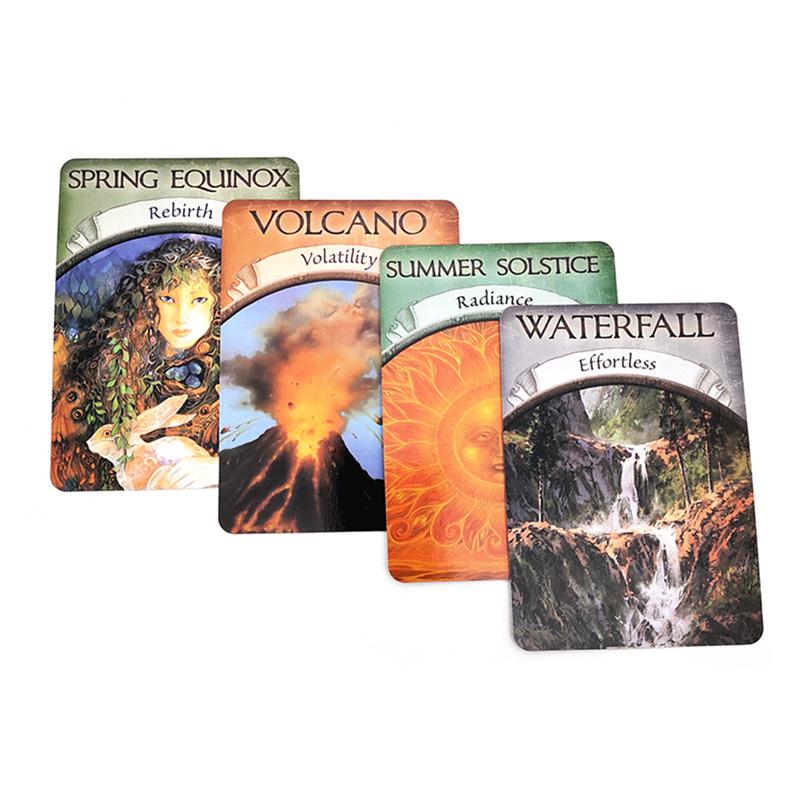 Buy 48-Card Earth Magic Oracle Cards Table Game Card Divination Card at ...