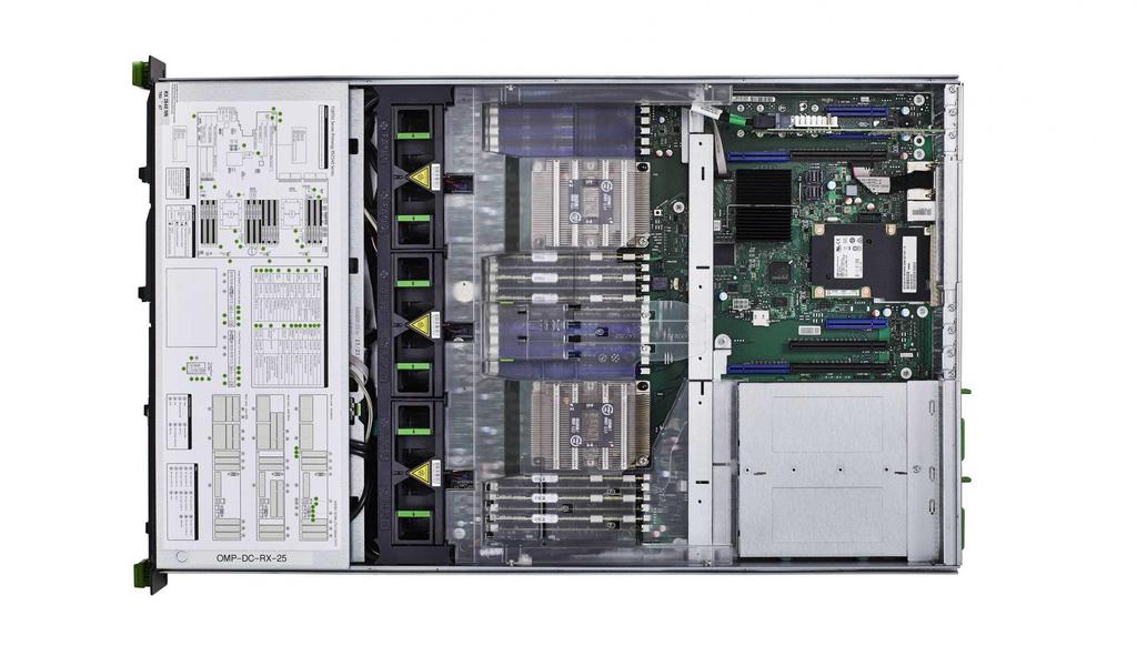 Fujitsu primergy rx2540 m5 serveur intel® xeon® gold 3,6 ghz 32 go ddr4 ...