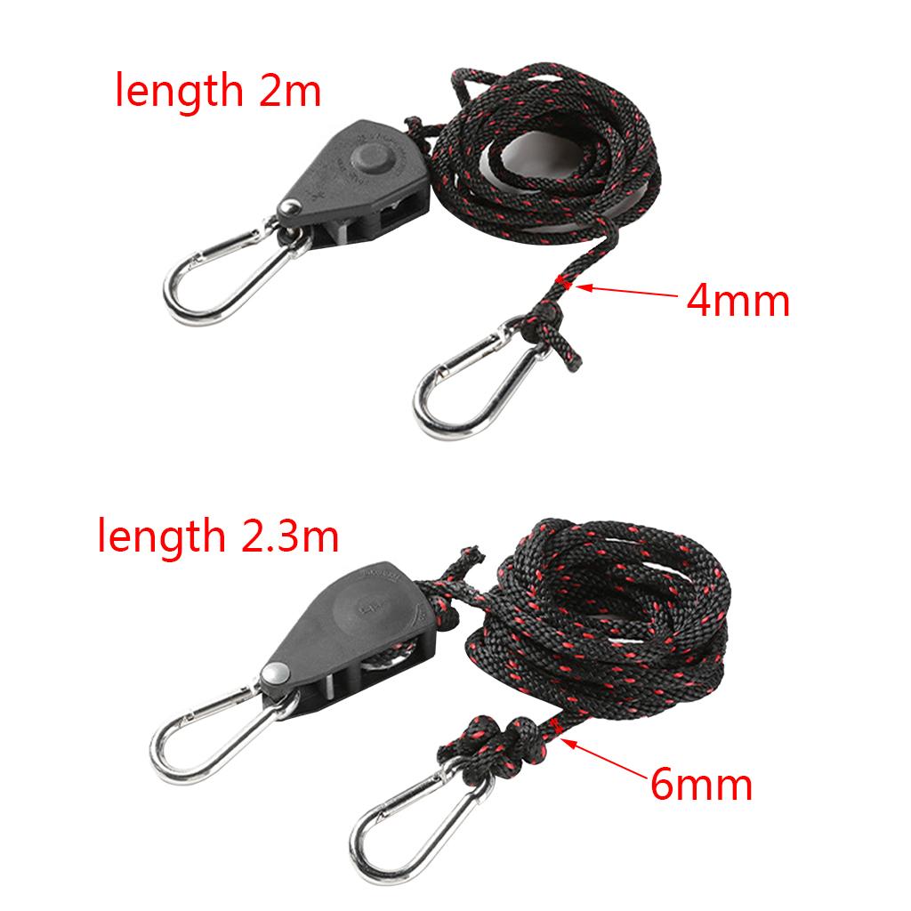 Tent Rope Lock Pulley Adjuster Fixed Buckle Rope Heavy Ratchet Pulley ...