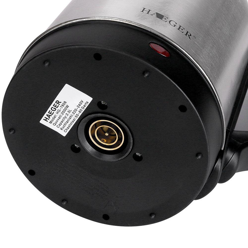 Buy European Standard 2L Stainless Steel Electric Kettle Quick Kettle ...