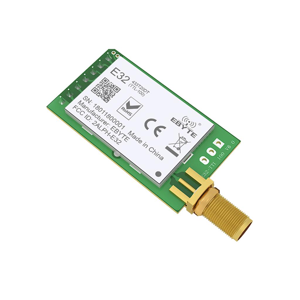 Buy E32433T20DT UART Long Range Rf Transmitter Receiver Wireless Module ...