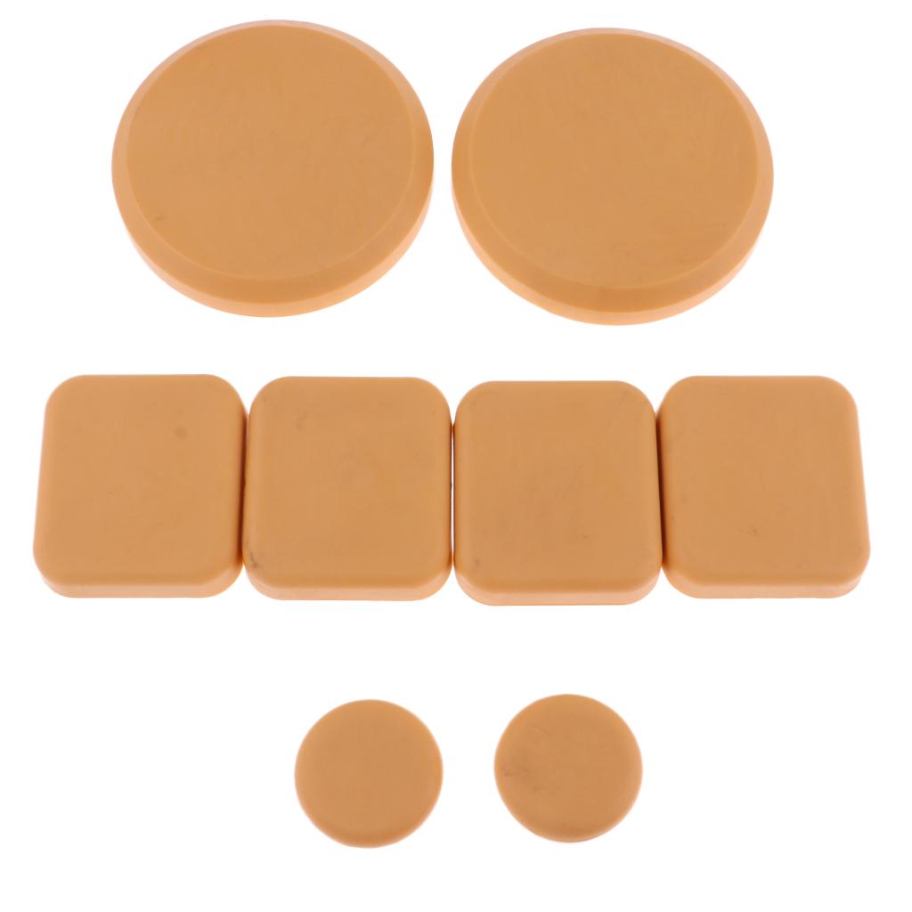 Buy Wear Resistant Longboard POB Fingers Palm Slide Pucks Set for ...