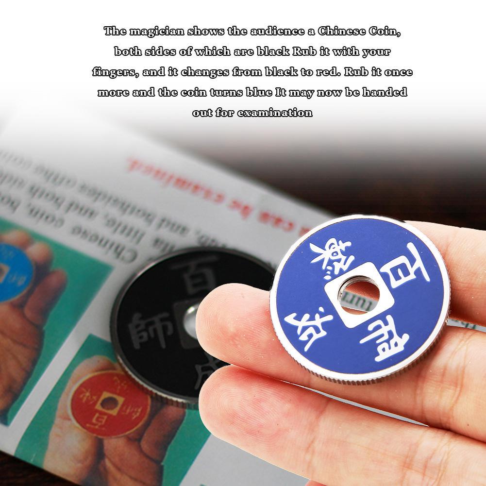Buy Classic Chinese Coin Color Change Trick Close Up Gimmick Prop ...