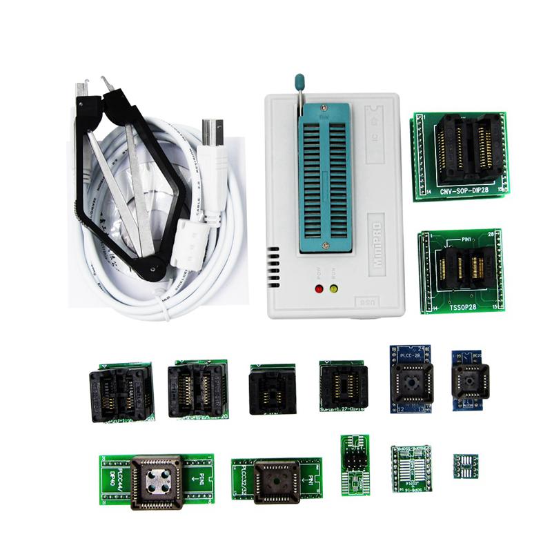 Mini Pro Tl866Ii Plus Programcı +13Adapters +Sop8 Klips 1.8V Nand Flash ...