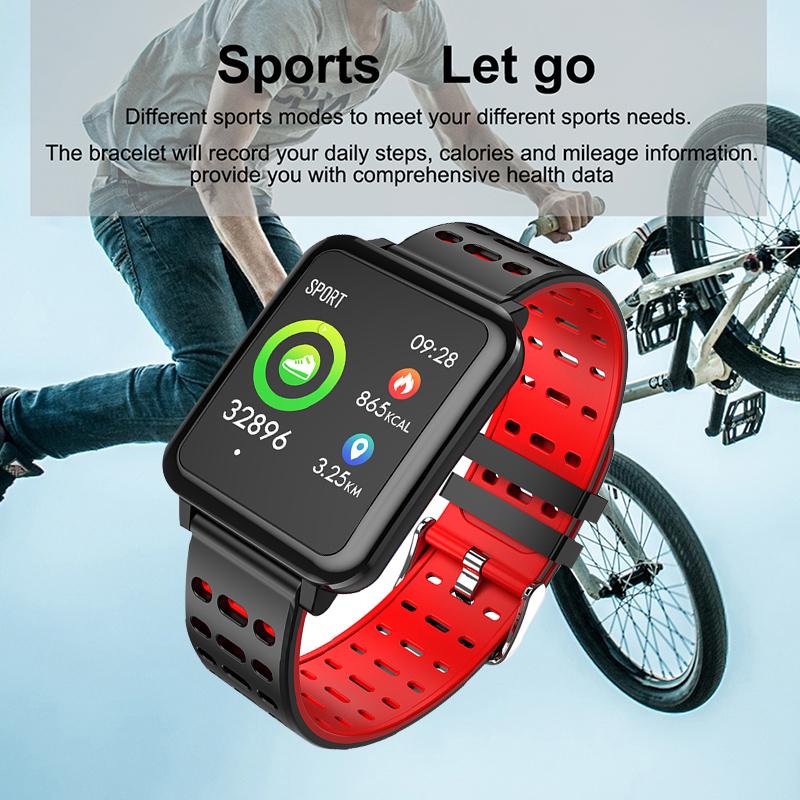 Buy Watches Waterproof IP67 Sports Watch Heart Rate Monitor Calendar ...