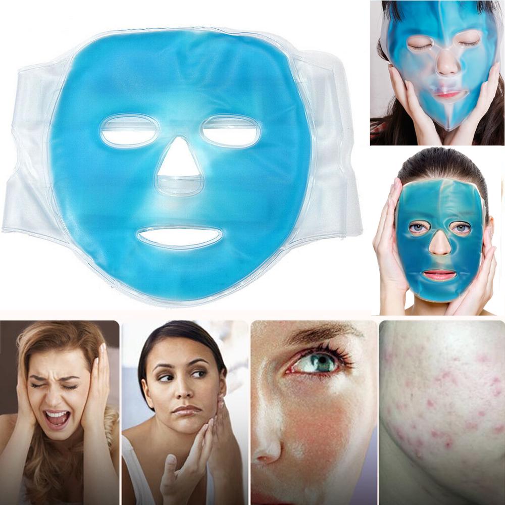 Headache Skin Pain Relief Massage Pad Cooling Patch Gel Mask Gel Ice ...