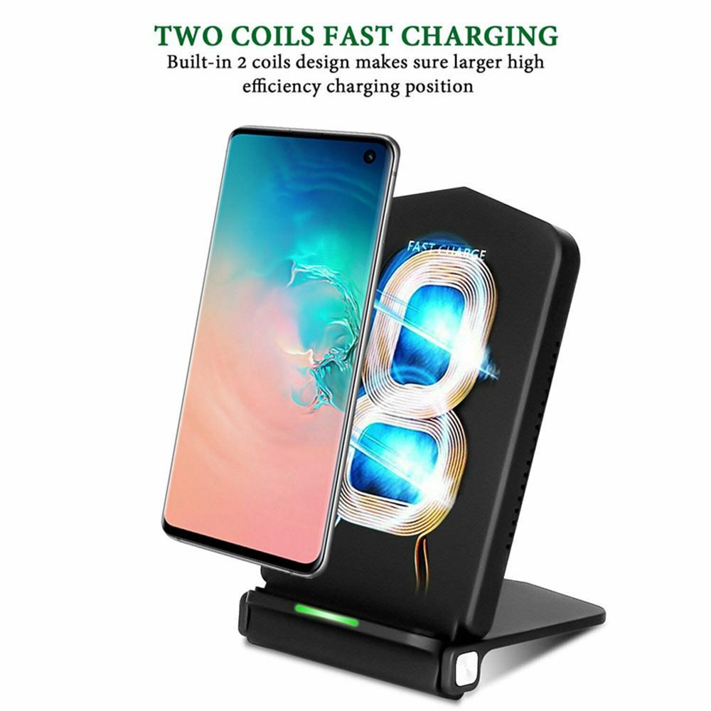 Buy 10W Qi Wireless Fast Charger Charging Dock For Samsung Galaxy S10 ...