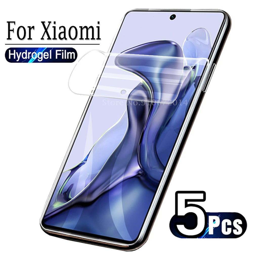 Satın alın 5PCS Soft Hydrogel Film For Xiaomi 12T 11T 12S Pro 12X 11 Ultra 9T 10T 12 11 Lite 5G ...