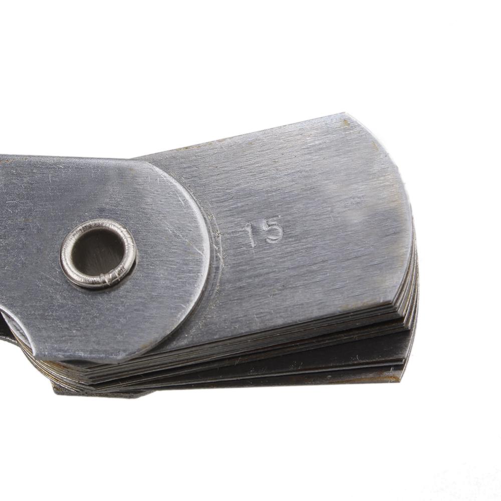 Buy 26 Blade Tool Steel Double Hand Fillet Radius Gauge R15-25mm ...