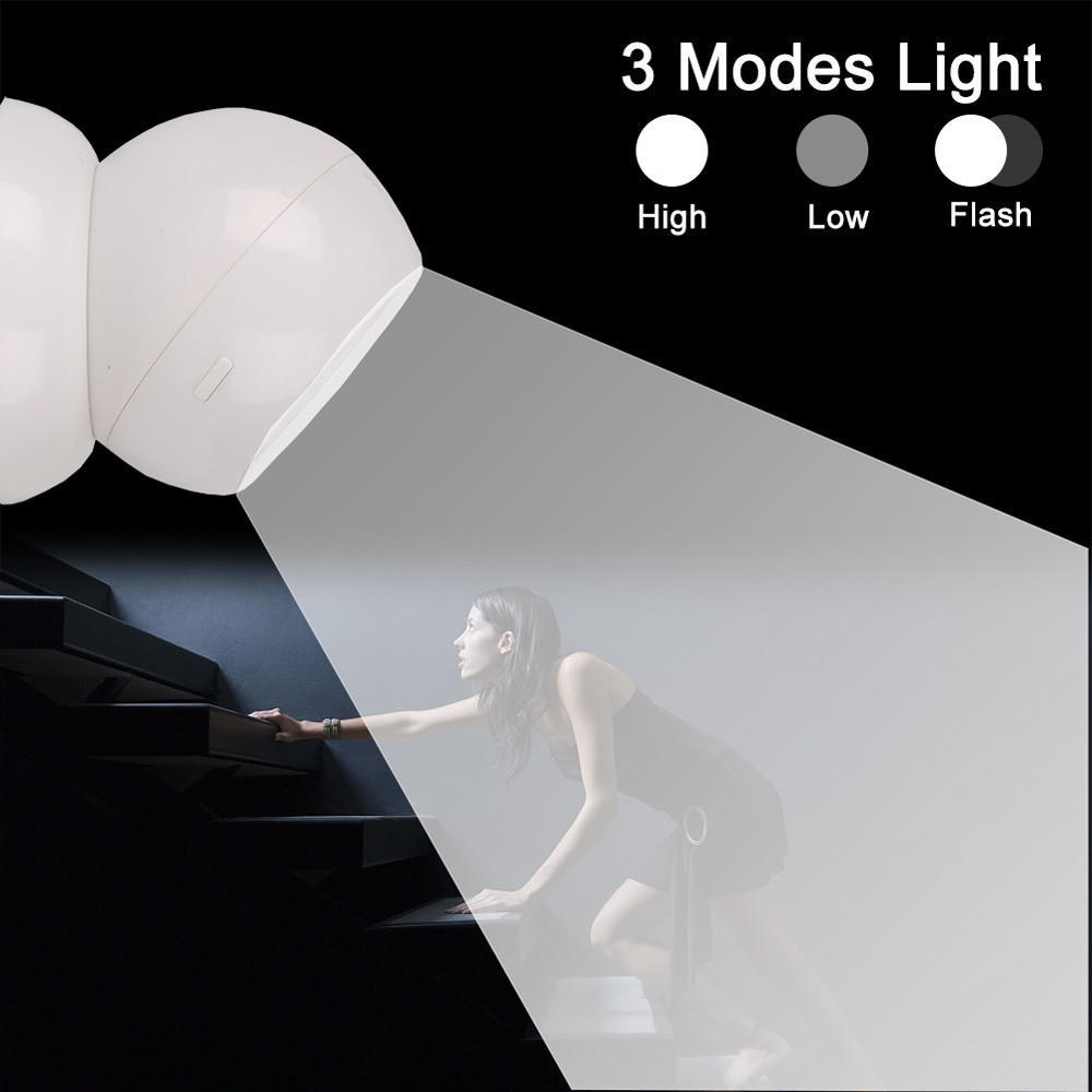 Buy COb LED Wall Switch Wireless Closet Cordless Night Light Battery ...