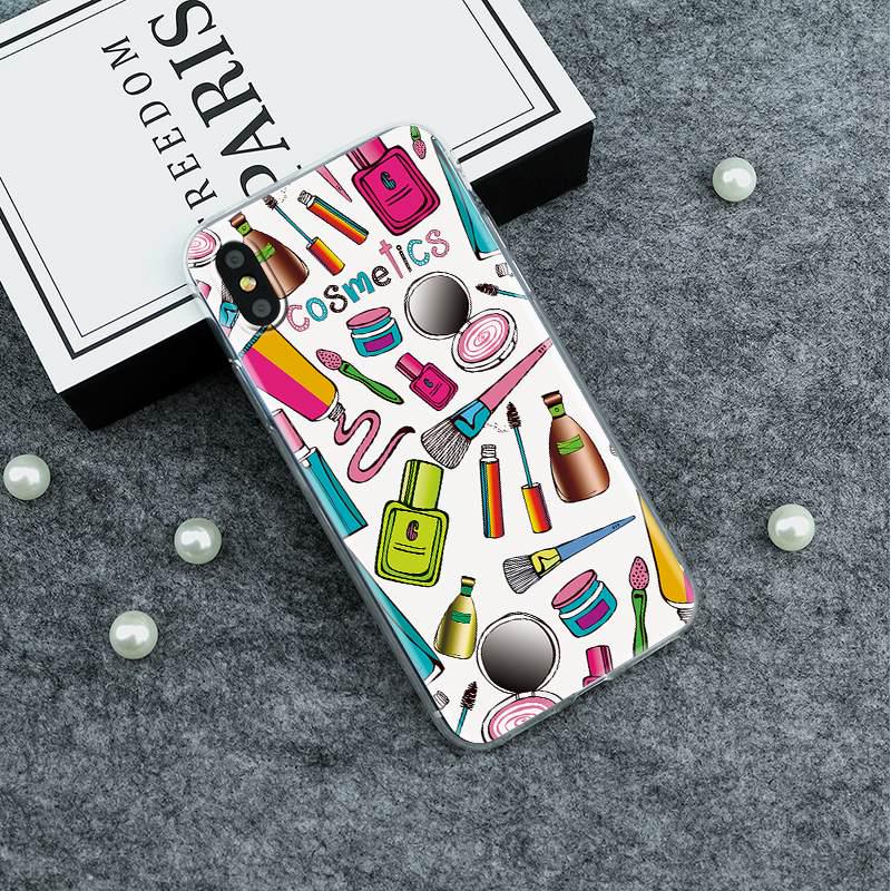 Buy Cosmetic Phone Case For Iphone 7/7P/8/8P/X/XS/XR/XS MAX Soft Back ...