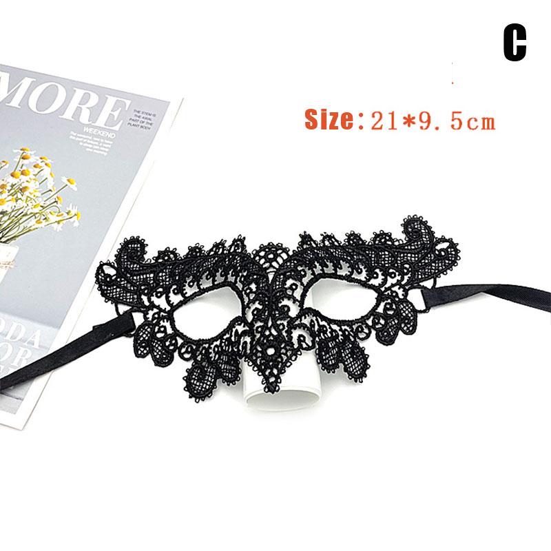 Cheap Sexy Black Lace Mask Women Hollow Lace Masquerade Face Mask ...
