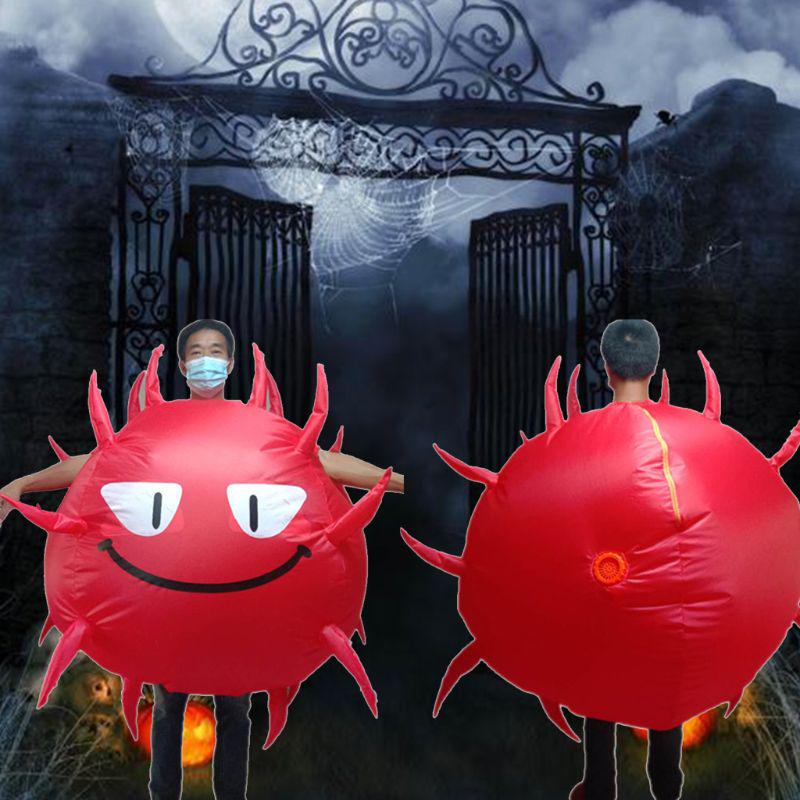 Buy Inflatable Suit Costume Funny Blow Up Jumpsuit Halloween Christmas ...