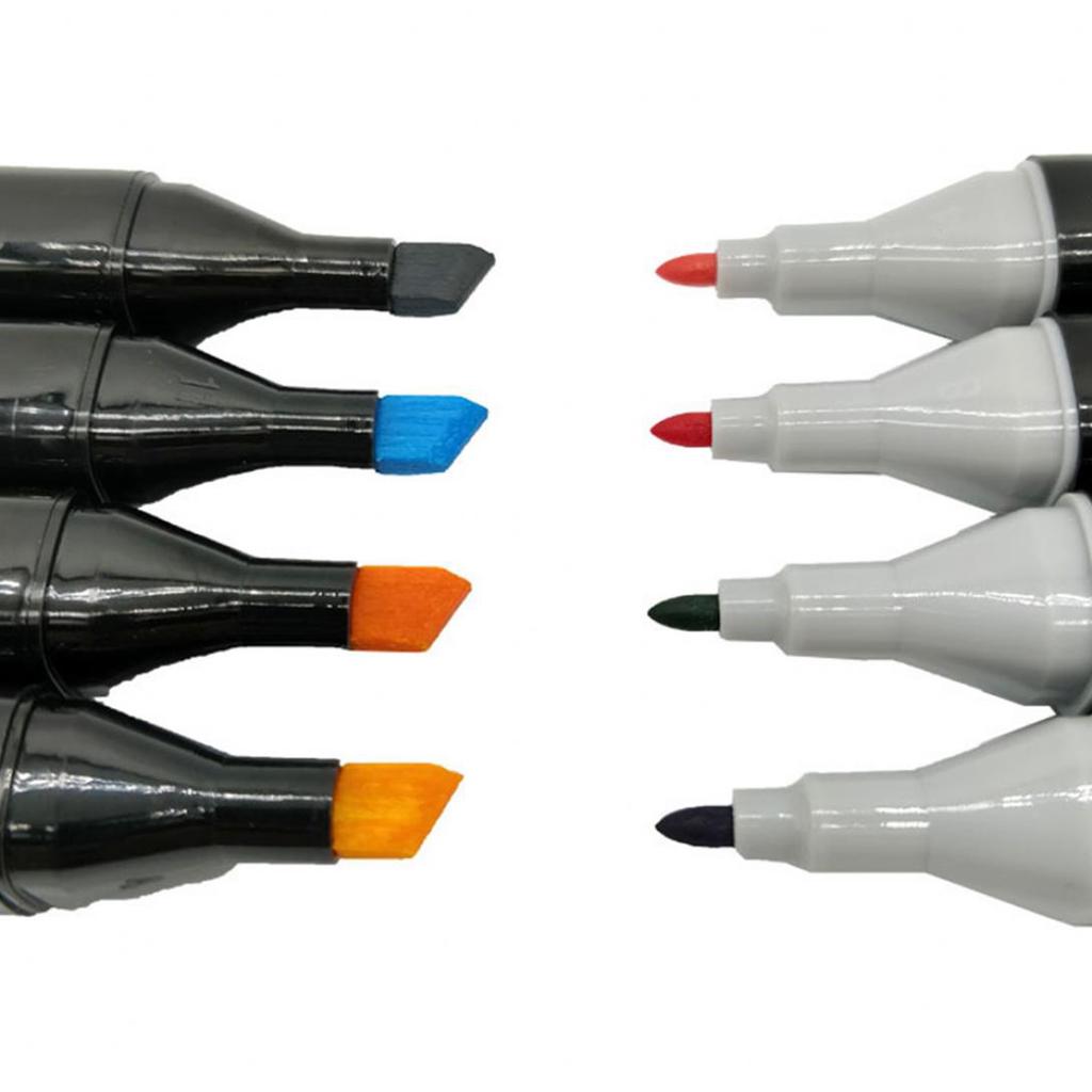 Buy Checkmate Touch Bool 12/18/24/48 Colors Sketch Art Markers Oily ...