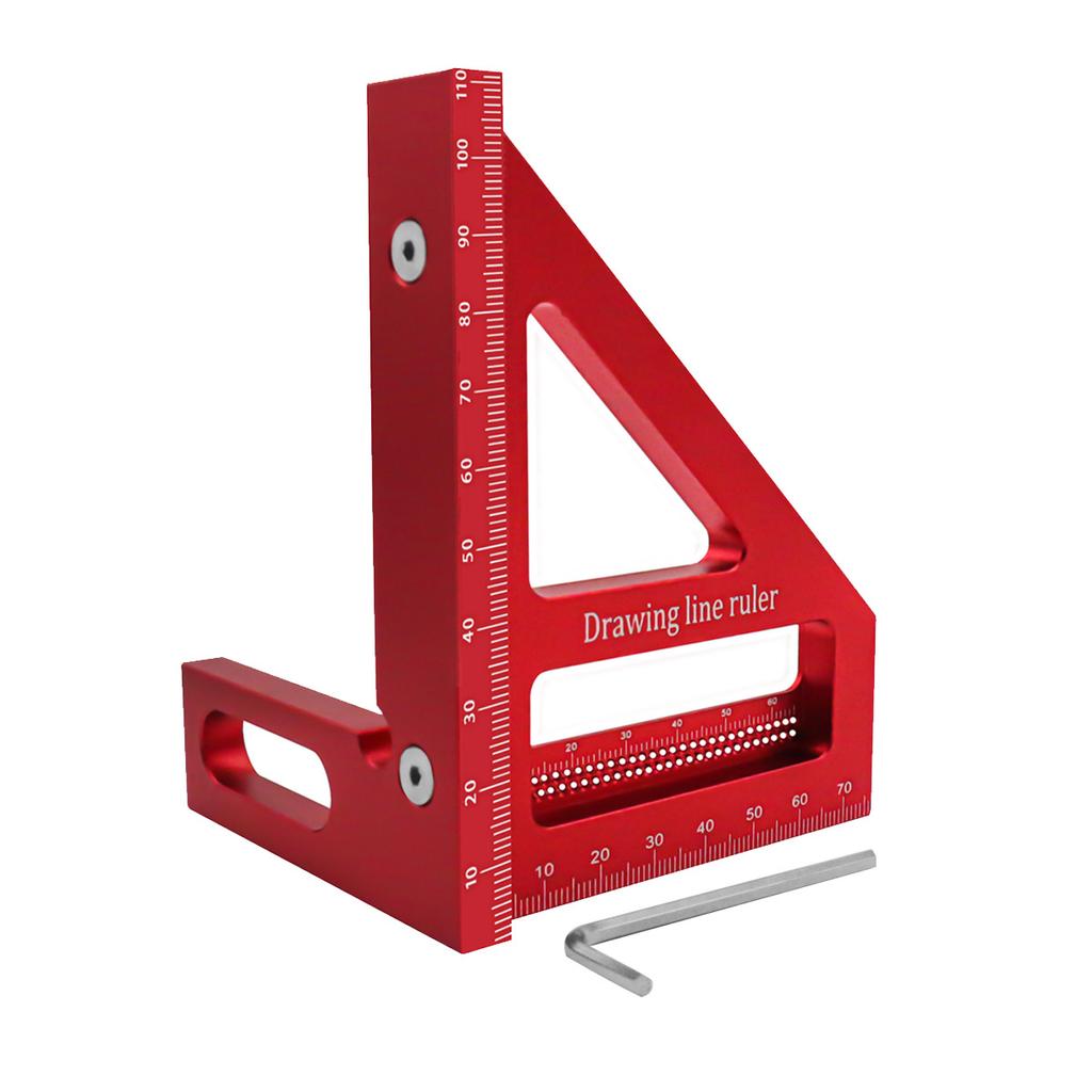 Cheap Woodworker's Best Triangle Hole Measuring Tool with Aluminum ...