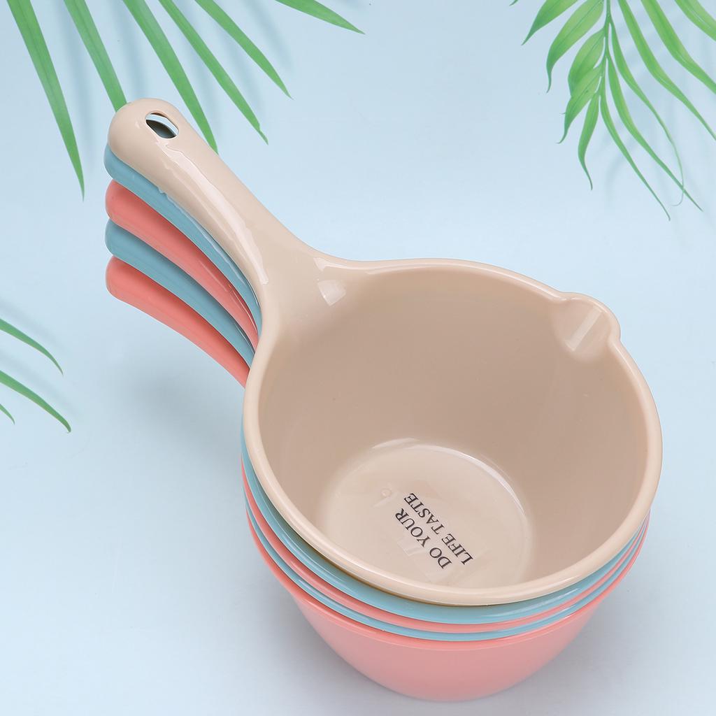 Buy 5PCS Water Ladle Multi Function Stylish Practical Plastic Water ...
