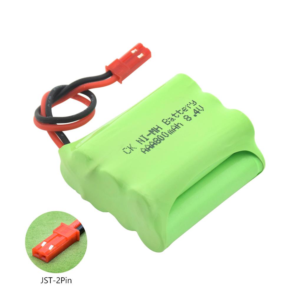 Buy 8.4V 800mAh 7*AAA Rechargeable Ni-MH NiMH Battery Pack With JST-2P ...