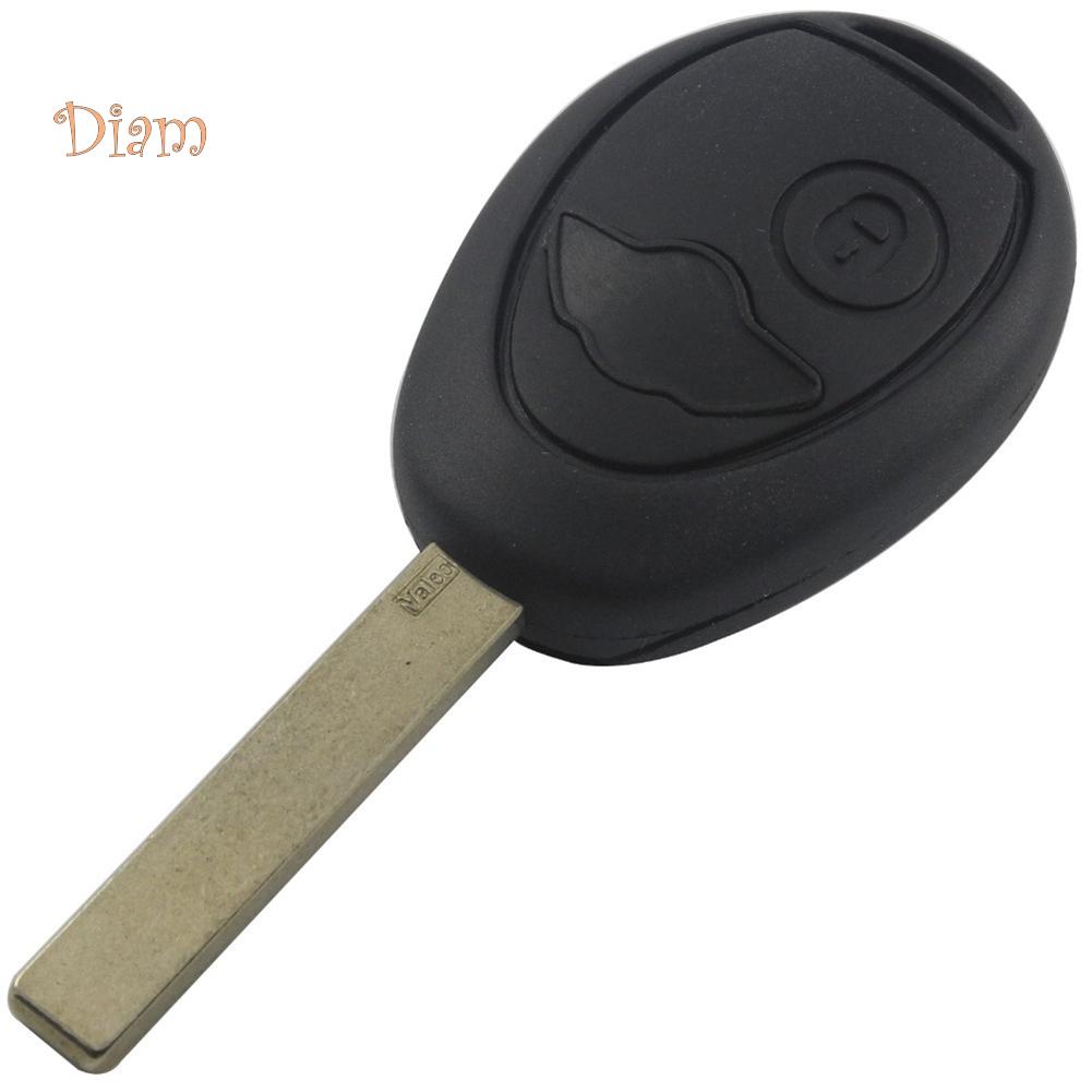 Top Mart Car Key Remote Fob Shell Case Cover with Uncut Blade for Mini ...
