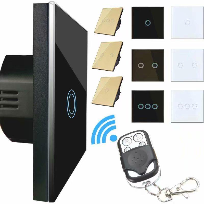 Buy Smart Wireless Wall Lamp Light Touch Switch Panel Remote Control at ...