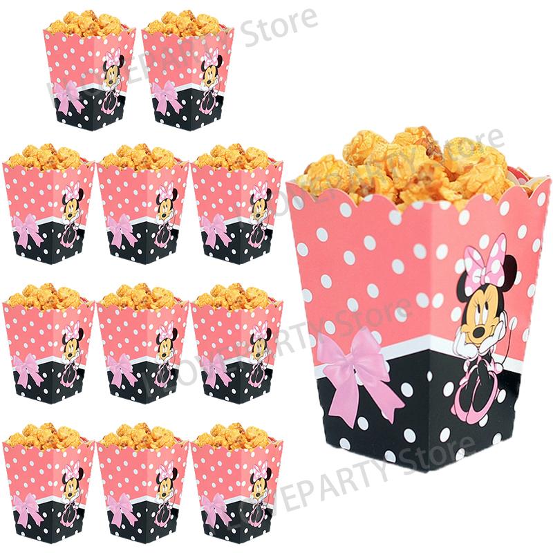 6pcs/Lot Birthday Party Decorations Birthday Girl Popcorn Boxes ...