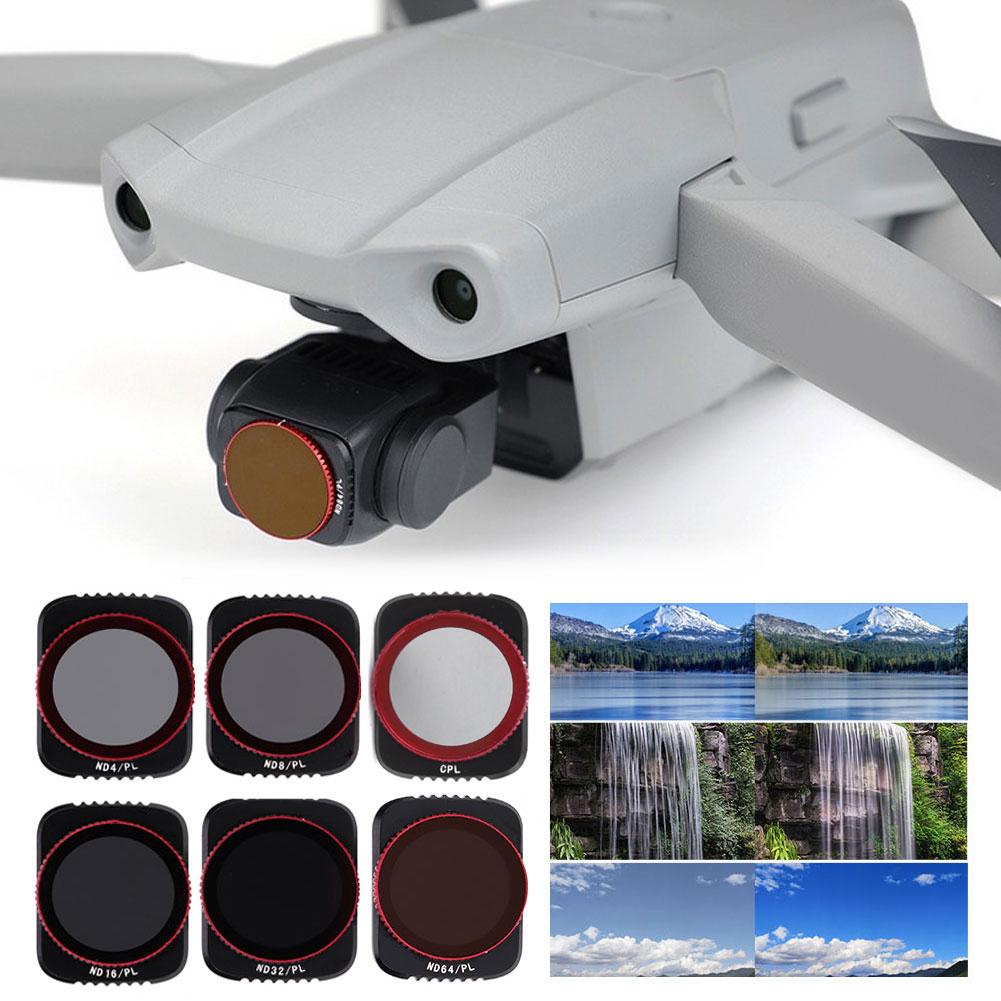 Aluminum Alloy Adjustable Rc Drone Lens Filter Accessory Fit For Air 2 ...