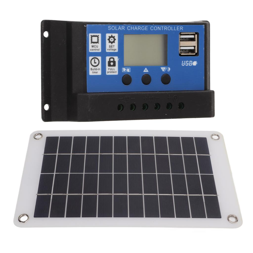 8W Outdoor Polysilizium-Solarmodule Kit Wasserdicht 100A Portable Solar ...
