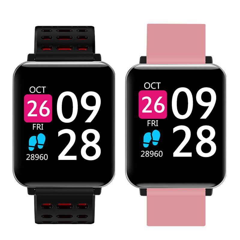 Buy J10 Smart Watch Band Fitness Tracker Color Touch Screen Blood ...