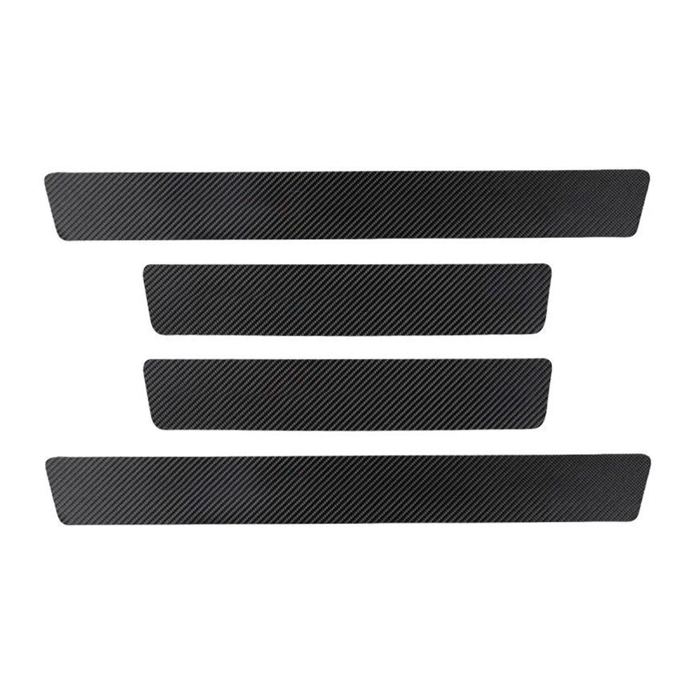 Buy 4pcs Car Sticker Anti Scratch Threshold Decal Protector Anti Slip ...