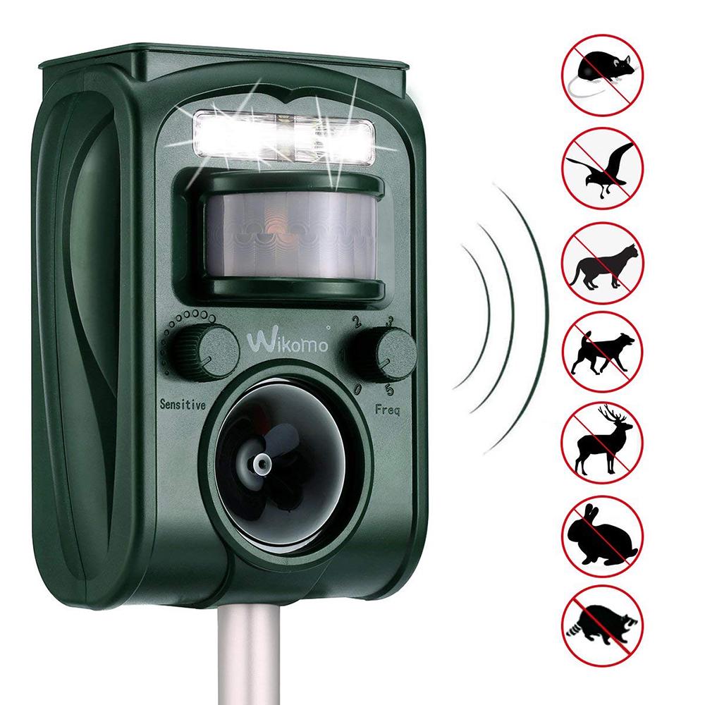 Buy New Garden Solar Powered Ultras Onic Outdoor Animal Repeller Motion ...