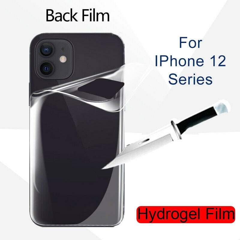 Buy Soft Back Hydrogel Film Protector For IPhone 12 Pro Max Mini at ...